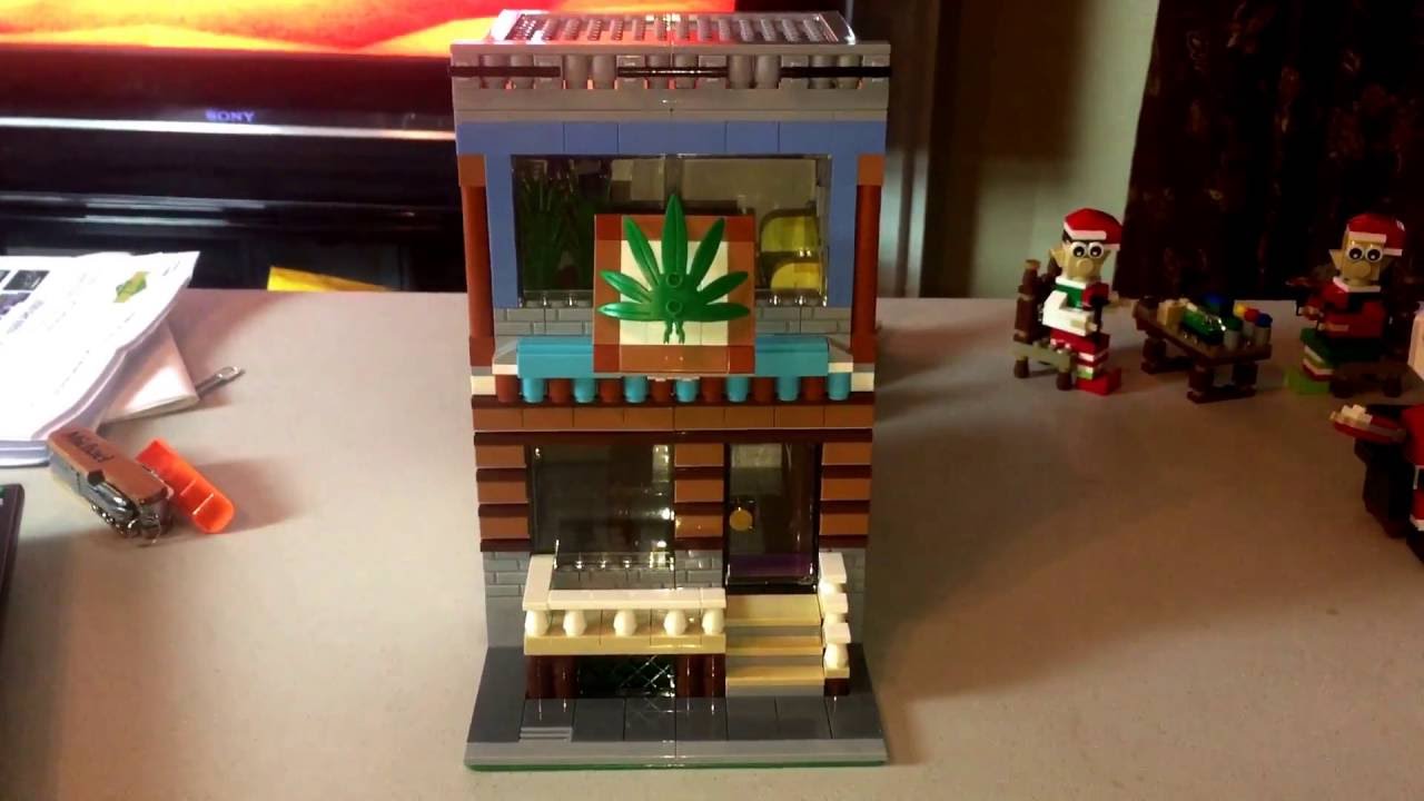 Lego Hemp Shop Moc - YouTube