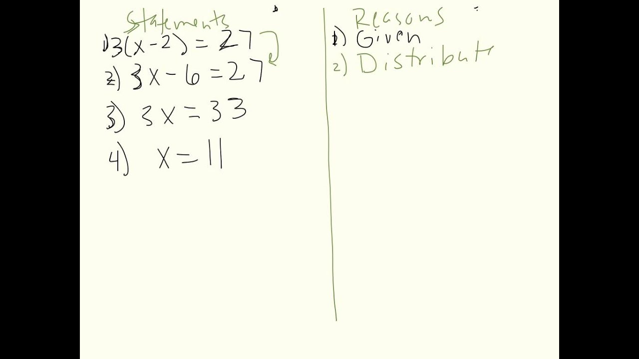 algebraic proofs-geometry - YouTube