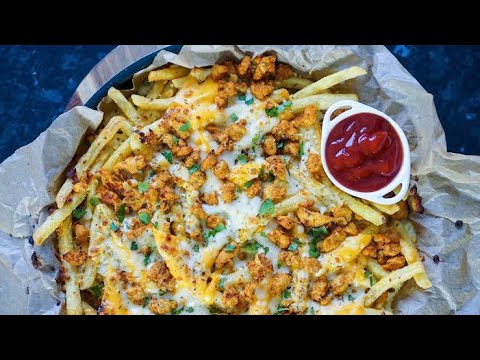 Pizza Fries With Baked Pasta Recipe By Kitchen Expert - YouTube