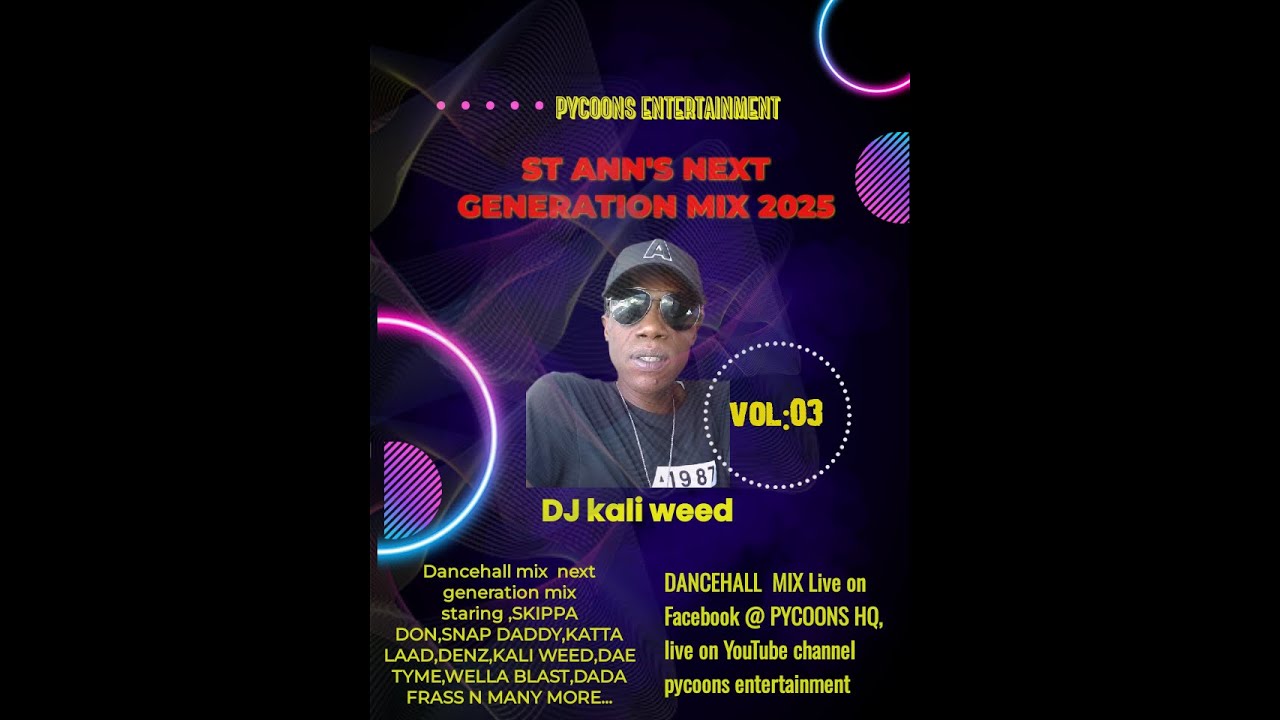 ST ANNS NEXT GENERATION DANCEHALL MIX VOL;03 2025 BY DJ KALI WEED ...