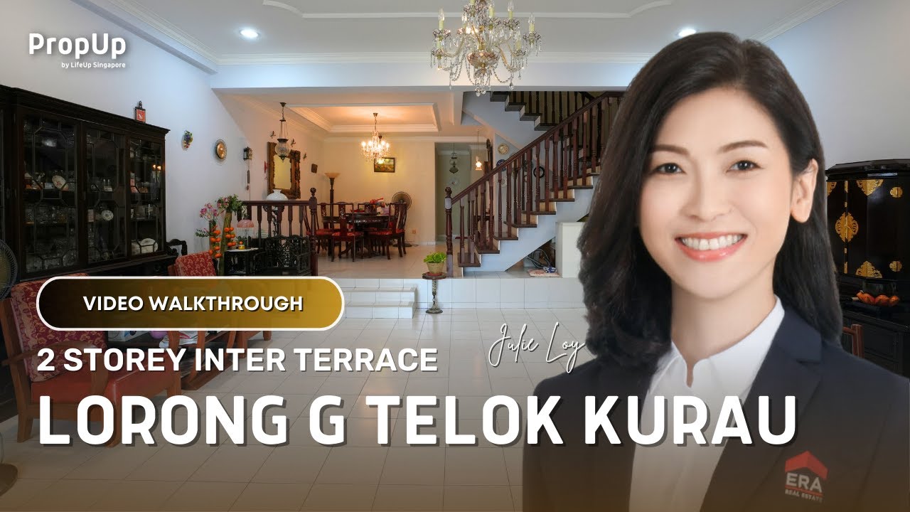 Lorong G Telok Kurau 2-Storey Inter Terrace Video Walkthrough - Julie ...
