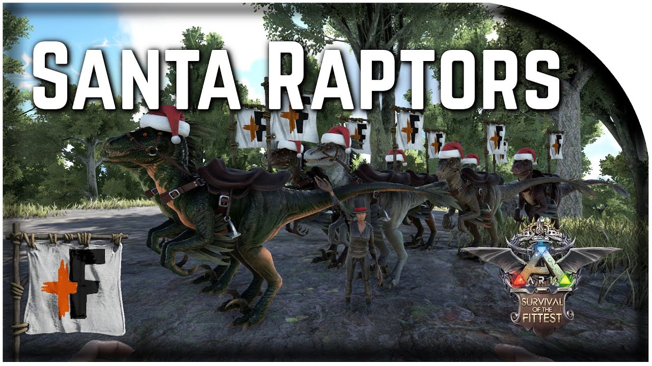 Santa Raptors FFA - Ark SotF - 101 Ways to Win SotF Ep 41 ( Ark ...