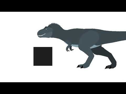 Dinosaur Jump Tests (Stick Nodes Dinosaur Animation) - YouTube
