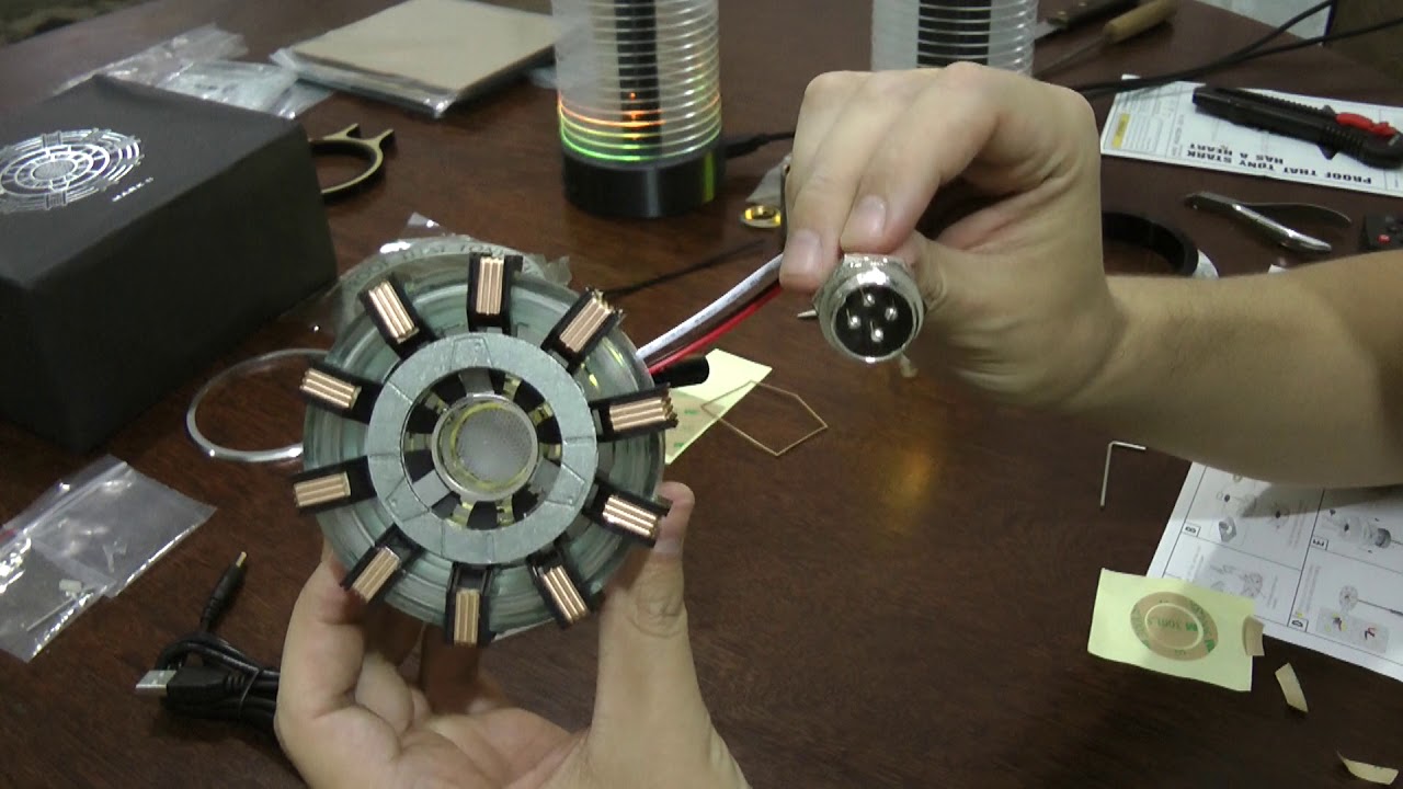 Building the Iron Man Arc Reactor MK2 - YouTube