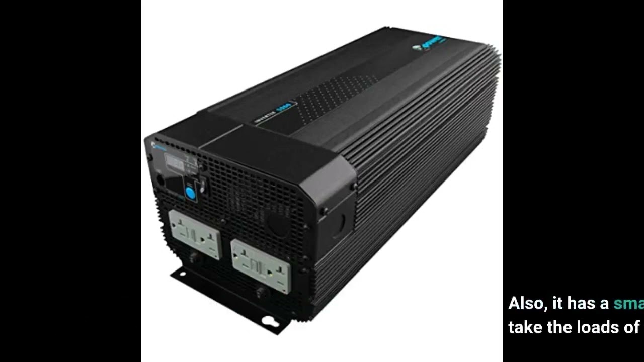 Best Xantrex 813-3000-UL Inverter X-Power 3000W 12V Mod. - YouTube