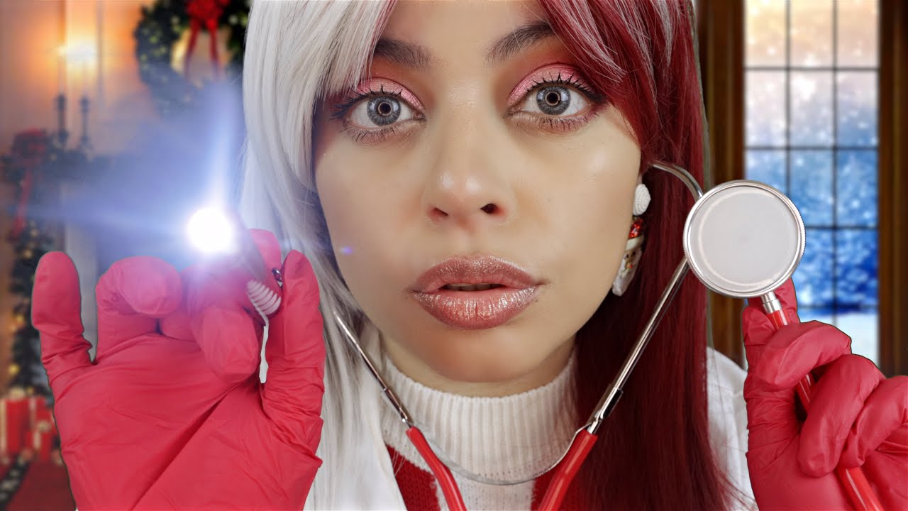 ASMR| Santa's Helper Gives Santa a Full Check-Up (aka: Candy Cane the ...