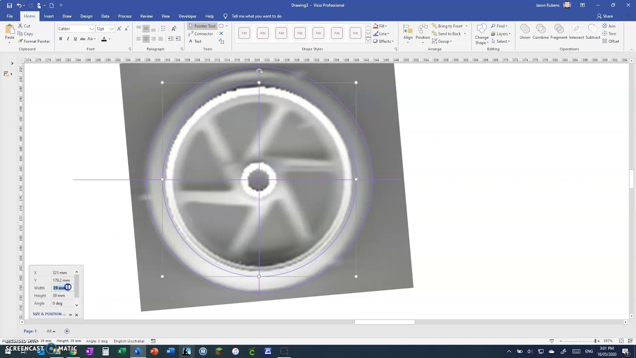 Visio Line Drawings Chapter 2 - YouTube