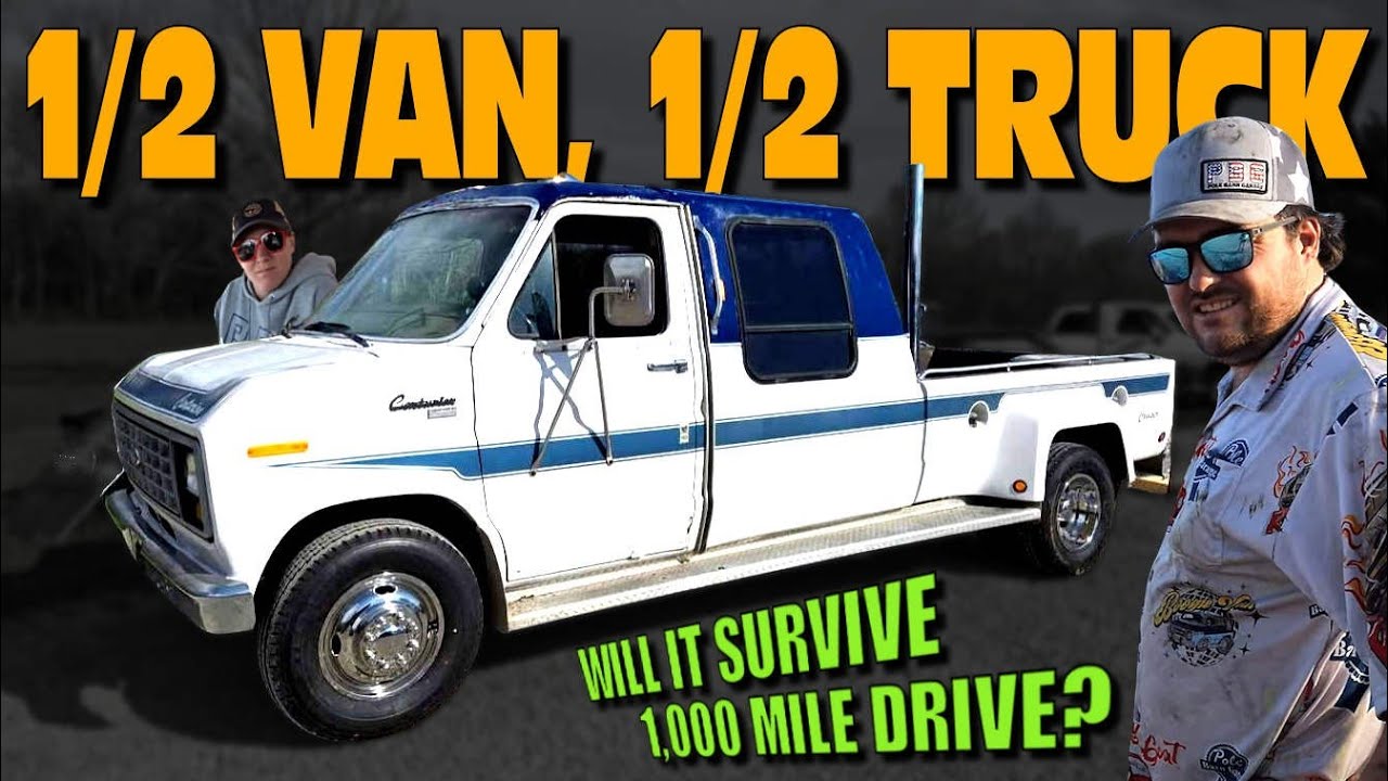 Will This Half Van, Half DIESEL Truck Run and Drive 1000 Miles? 1983 ...