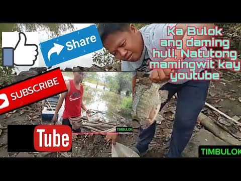 Ka Bulok ang daming huli, Natutong mamingwit dahil kay YouTube @TIMBULOK - YouTube