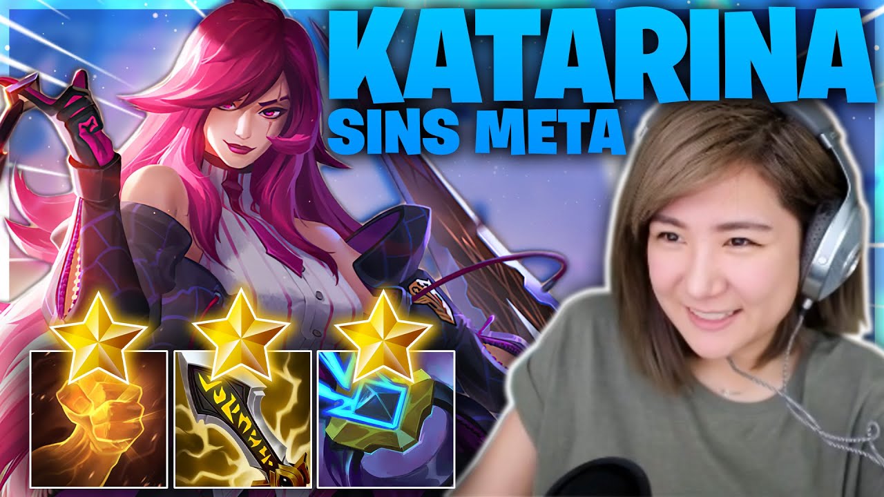 Time to Abuse Kat!! 6 Assassin Reroll Katarina Meta (TFT Ranked Set 6 ...