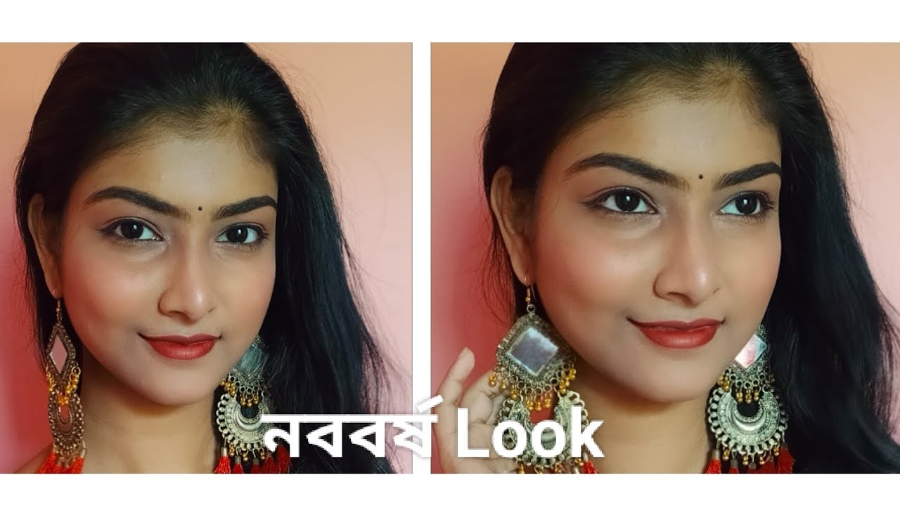 নববর্ষ Makeup Tutorial #makeup #makeuplook #makeuptutorial - YouTube