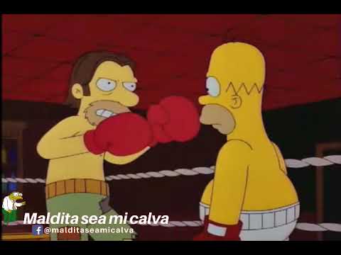 Homero es boxeador - YouTube