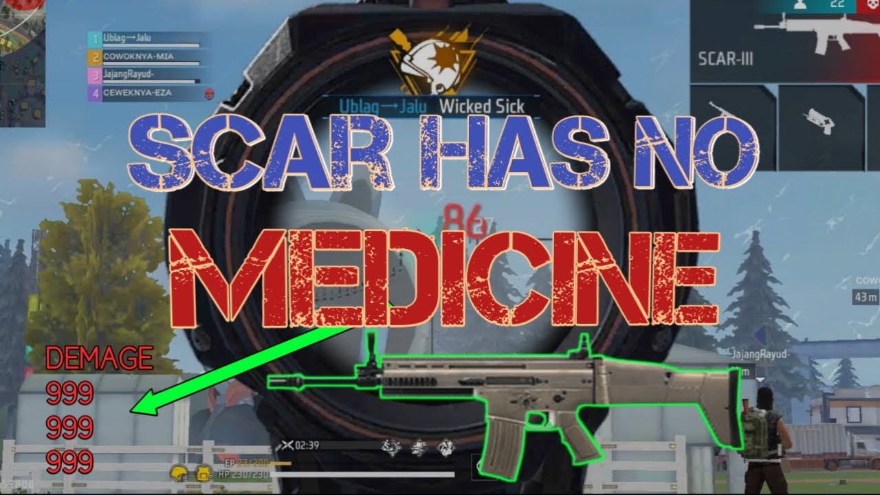 Buff Scar | Meta Scar | Squad - Scar Has No Medicine - YouTube