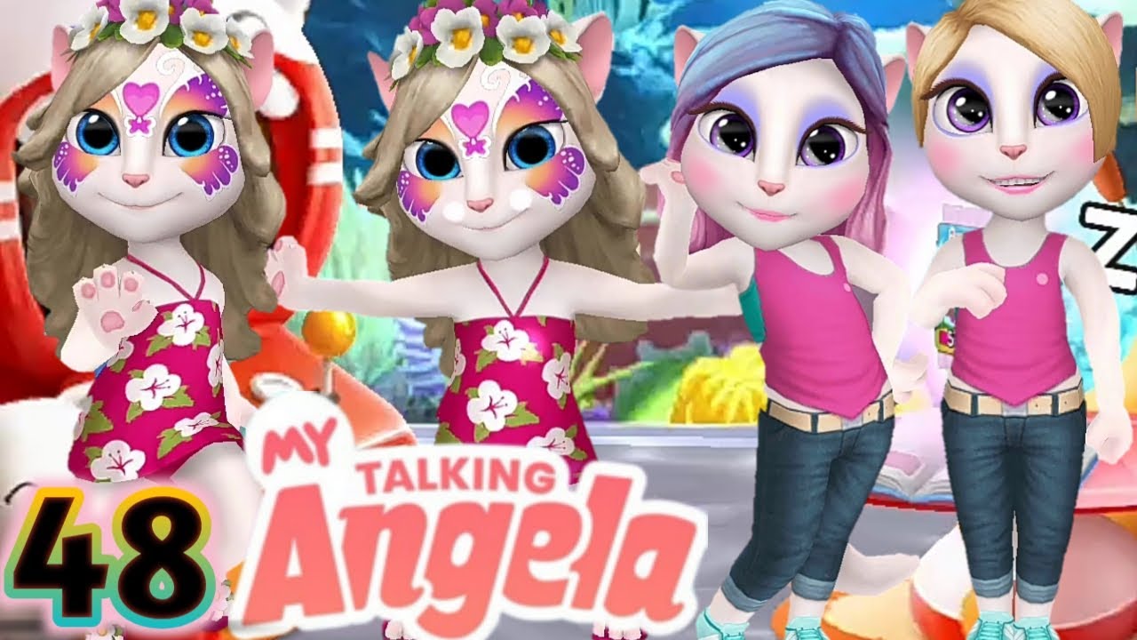 ️My Talking Angela Level 48 New Update 💞|Chamor Games - YouTube