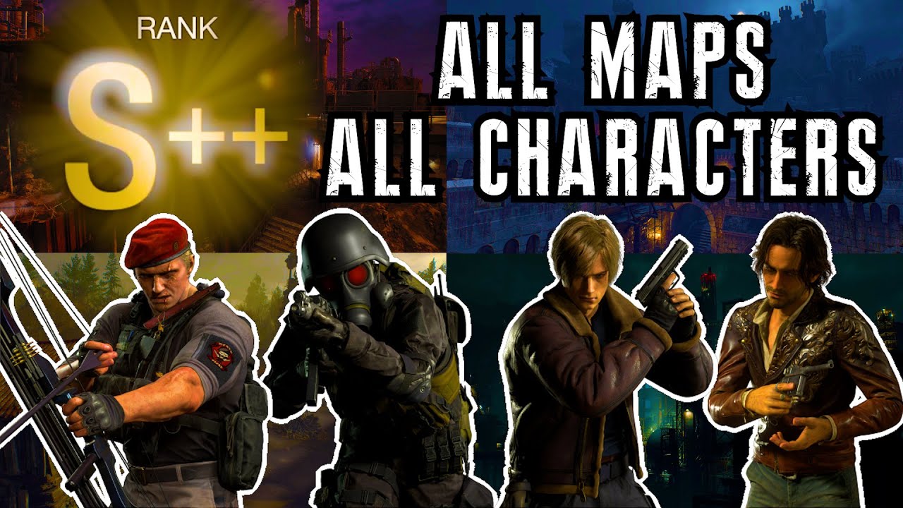 S++ on ALL Characters on EVERY Map | The Mercenaries - YouTube