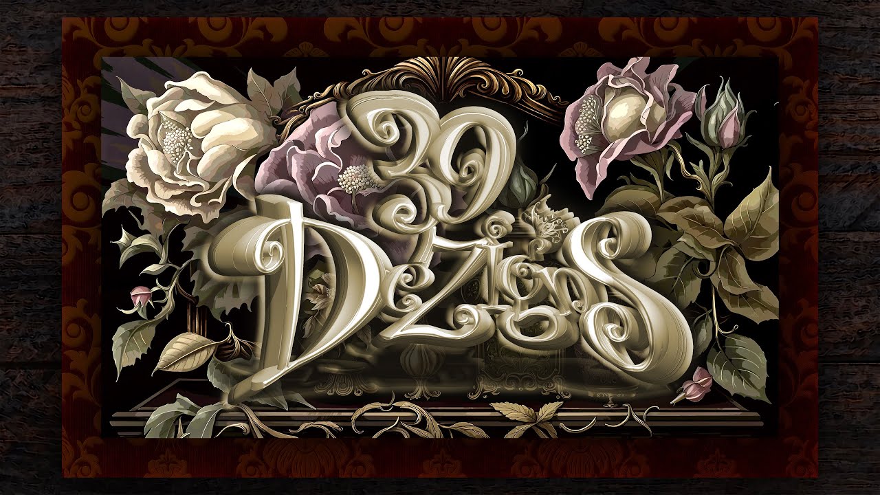 (#272) VFX Motion Graphics "Screensaver" Victorian Roses by 39 DeZignS ...