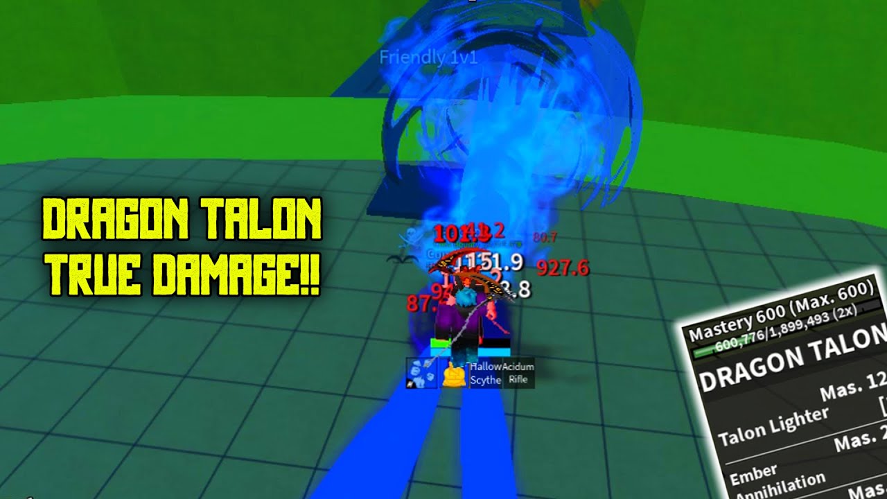 Dragon Talon True Power (Max Mastery)!! - YouTube