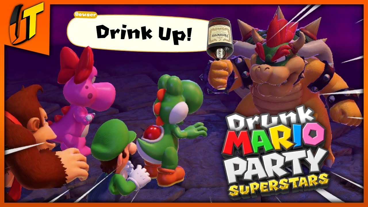 Mario Party, But I'm Drinking for the First Time - YouTube