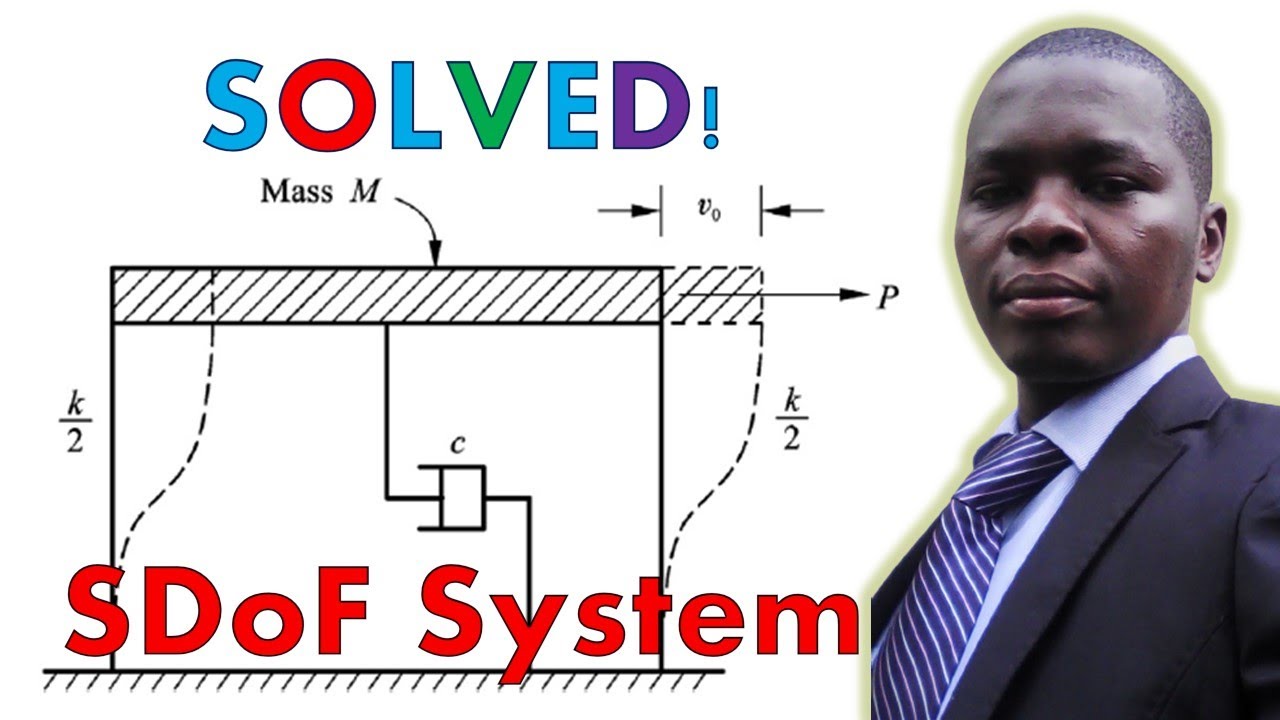 #SOLVED! Free Vibration of damped SDoF system//Structural dynamics ...