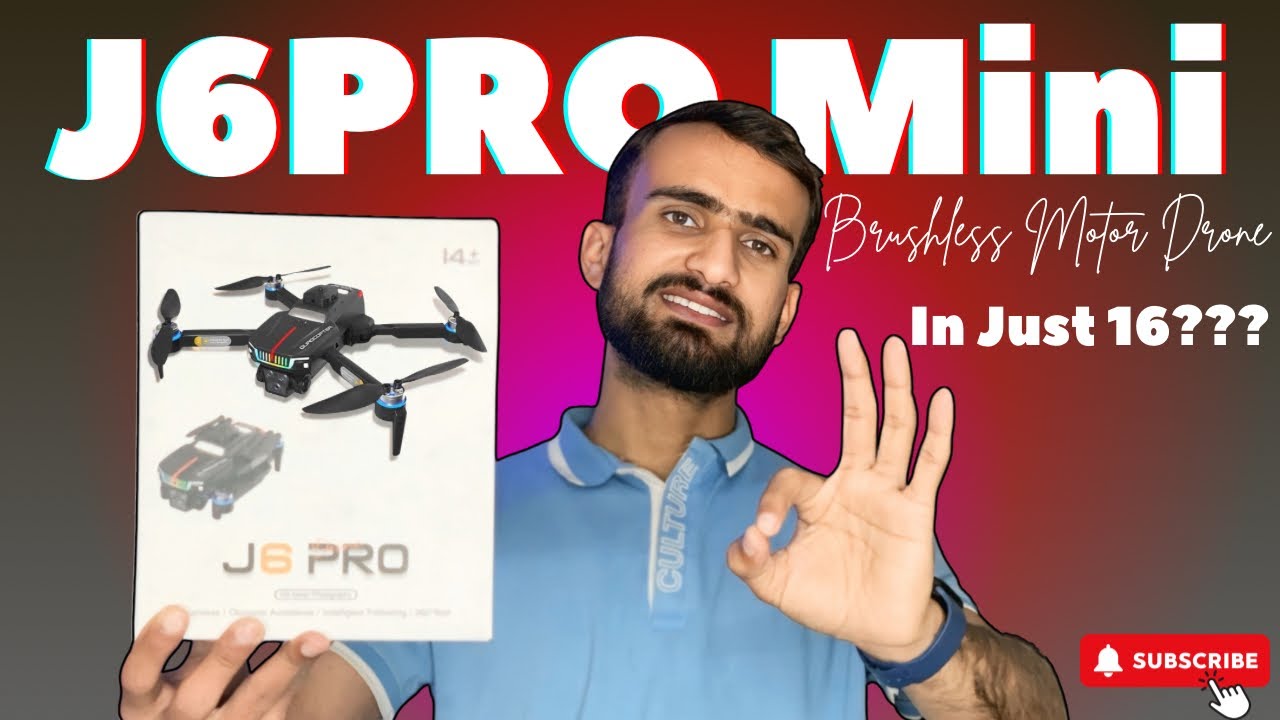 J6PRO Mini Camera Drone Cheapest Drone Ever | How to Operate J6Pro | 4K Camera Drone in Lowest ...