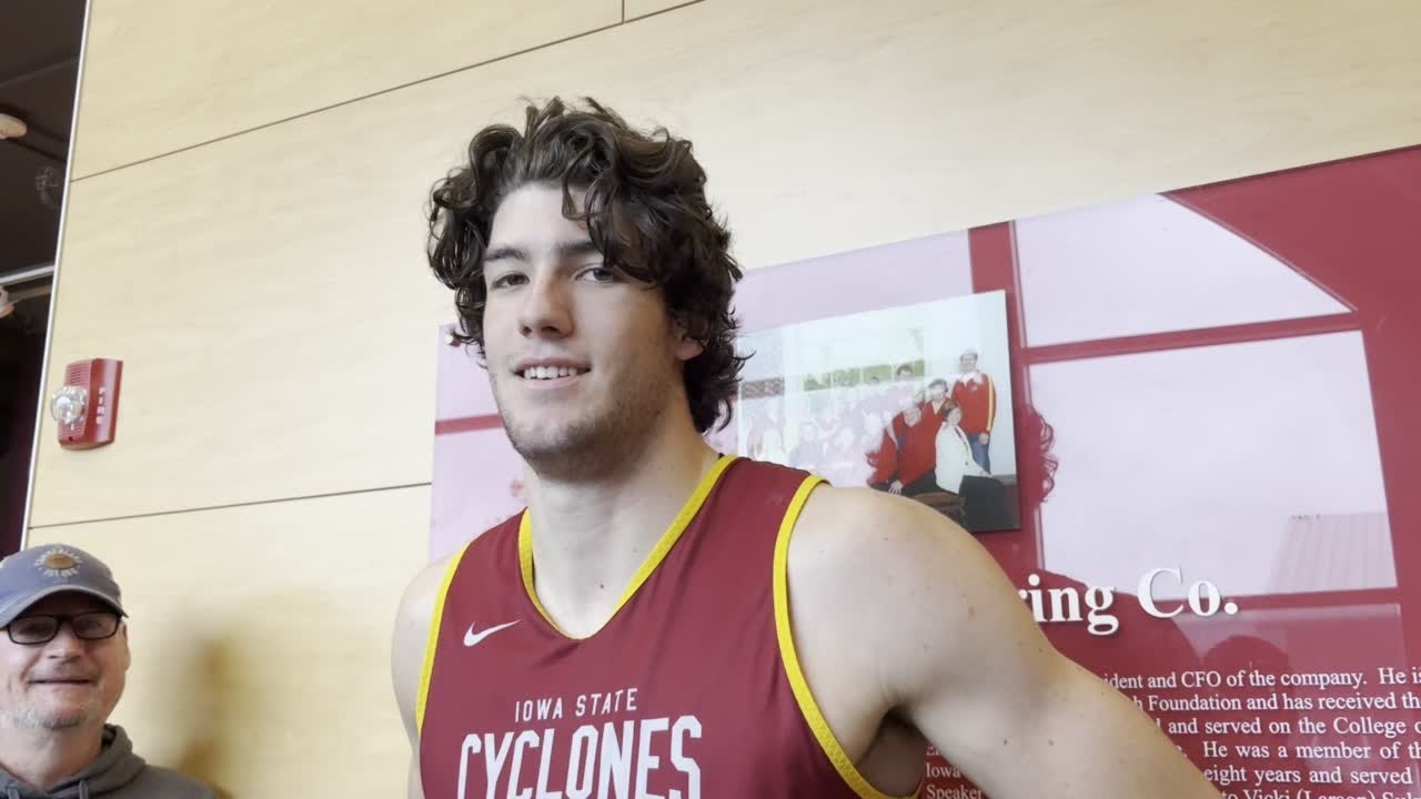 Blake Buchanan interview | Iowa State basketball | Oct. 16 - YouTube