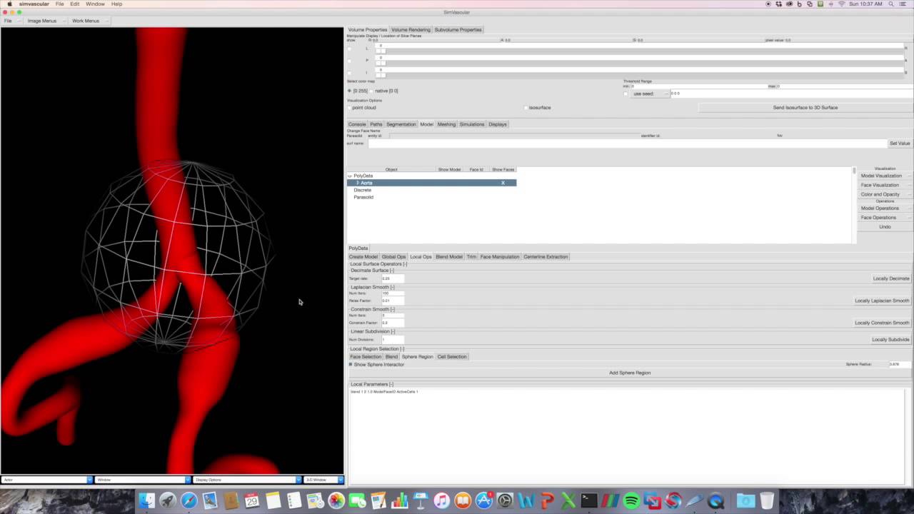 Local Smoothing, Decimation, and Subdivision on a PolyData Model - YouTube