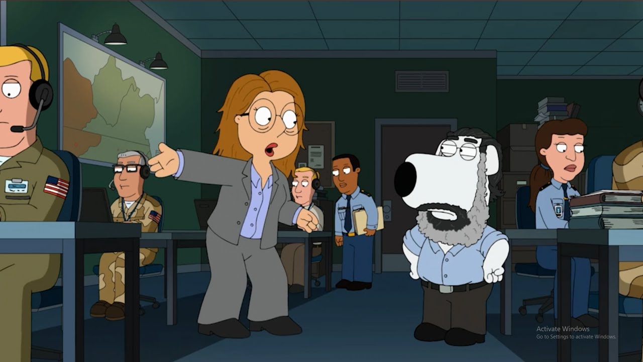 Family Guy S16E01 Emmy Winning Episode - Brian controls a fighter jet ...