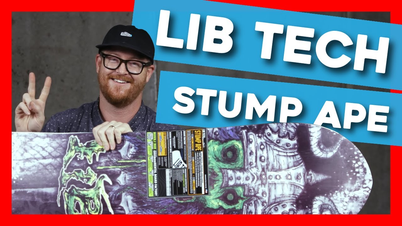 2020 Lib Tech Stump Ape Snowboard - YouTube