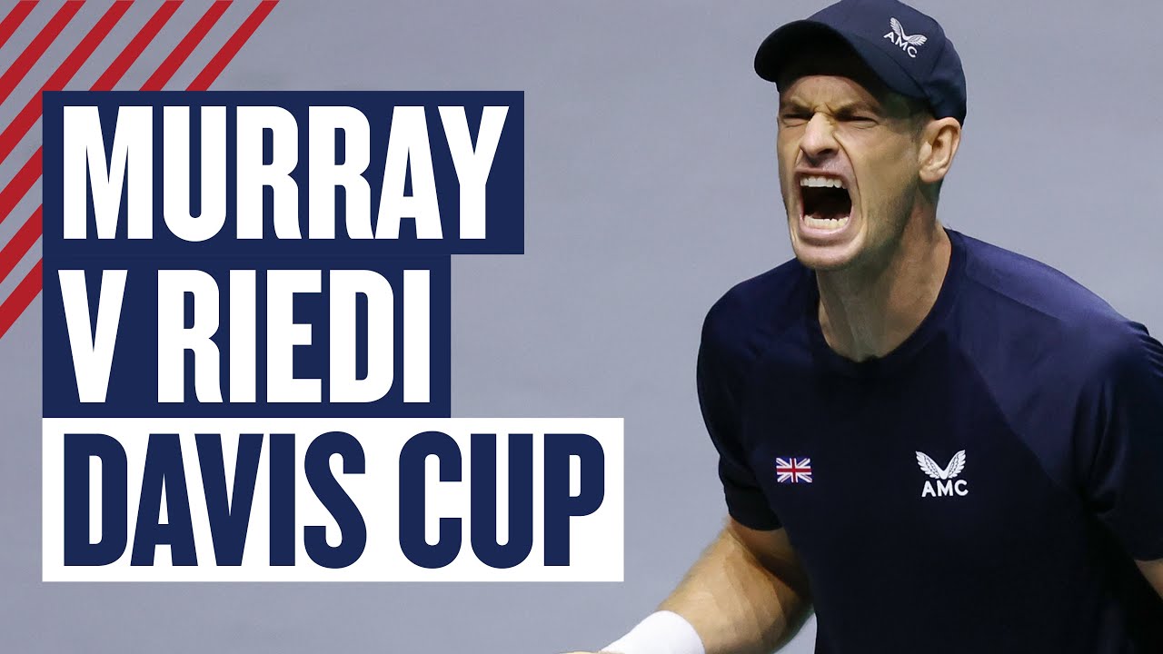 Highlights - Andy Murray v Leandro Riedi | Great Britain vs Switzerland ...
