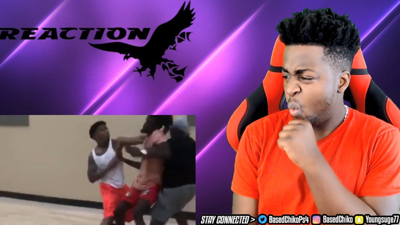 B LOU VS DDG & HIS BROTHER (FULL FIGHT FOOTAGE) | REACTION - YouTube