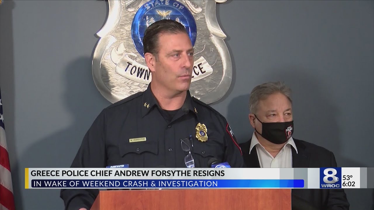 Greece Police Chief resigning in wake of crash, district attorney ...