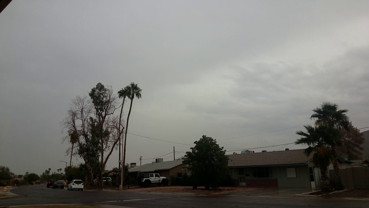 Heavy Rain Storm in Phoenix AZ November 20th 2019 - YouTube
