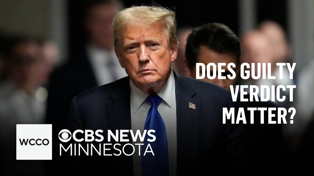 Will Donald Trump's guilty verdict matter to voters? | Talking Points ...