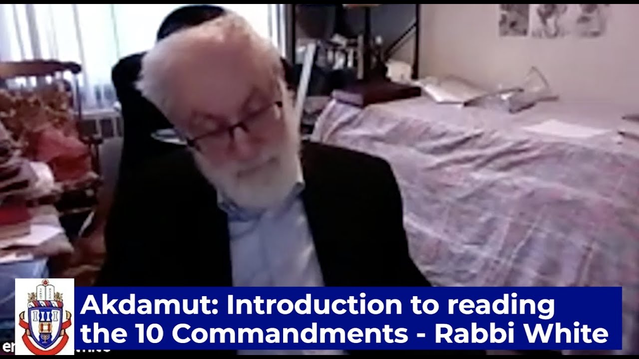 Akdamut: Introduction to reading the 10 commandments on Shavuot - Rabbi ...