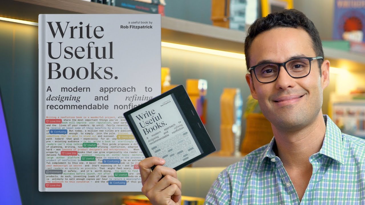 WRITE USEFUL BOOKS ou ESCREVA LIVROS ÚTEIS de Rob Fitzpatrick - YouTube