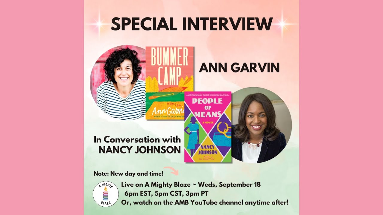 Nancy Johnson interviews Ann Garvin! - YouTube