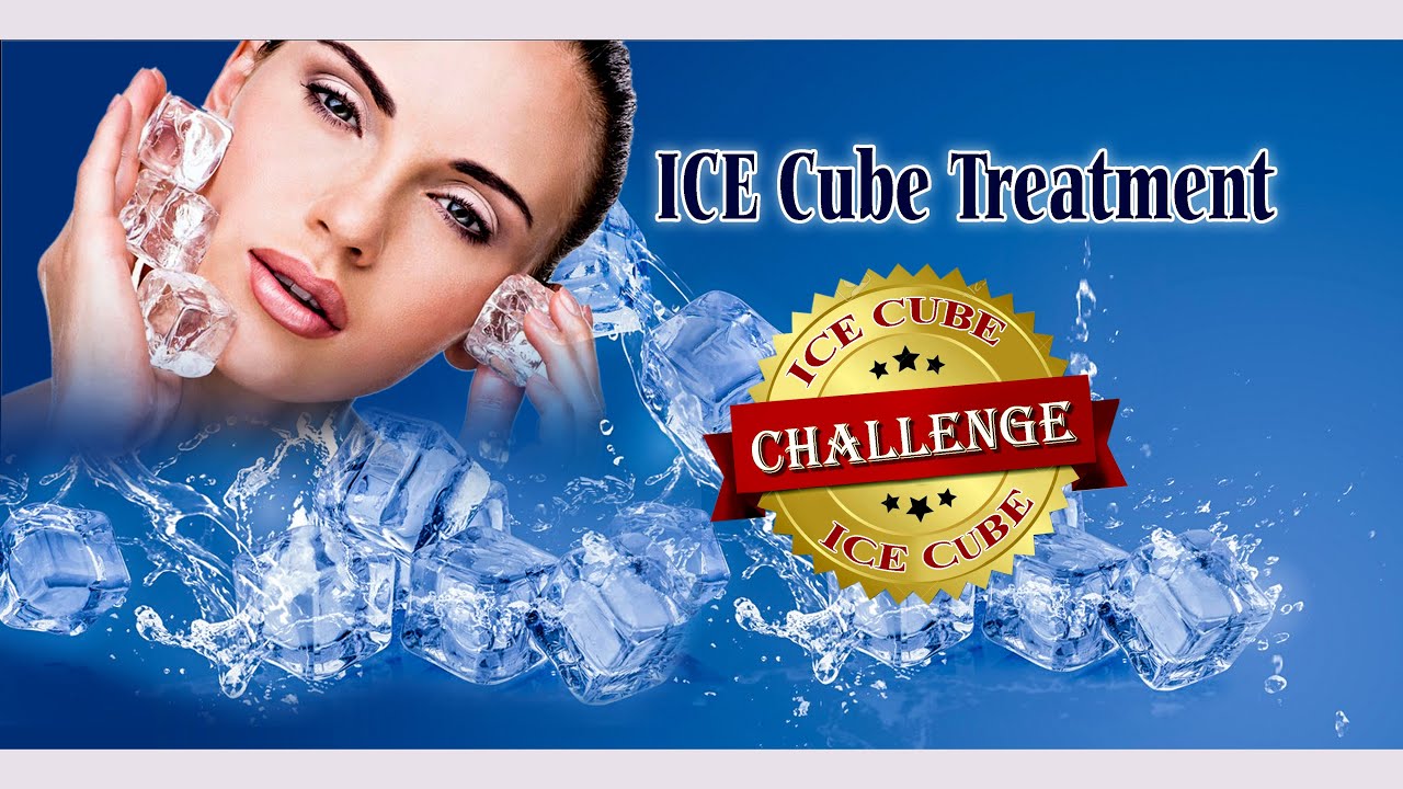 Ice cube treatment for all skin type - - YouTube
