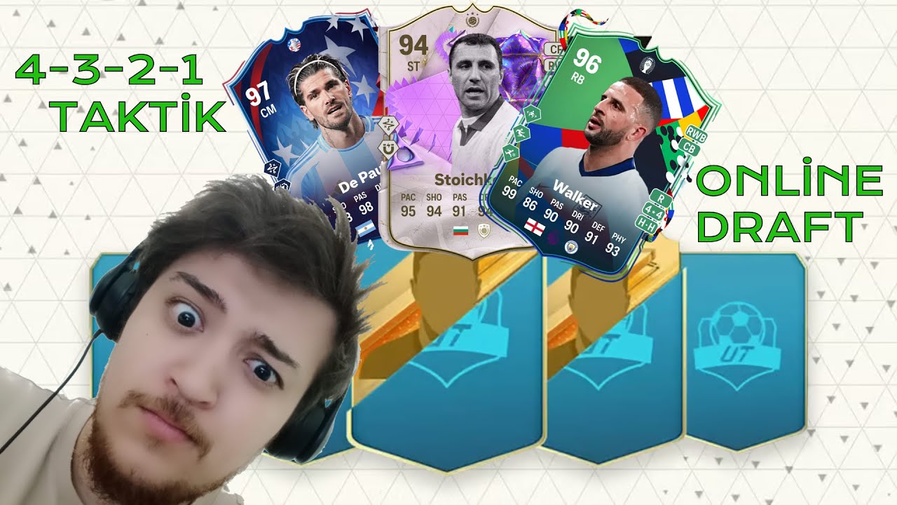 FC24 ONLİNE DRAFT 4-3-2-1 TAKTİK DETAYLARI - YouTube