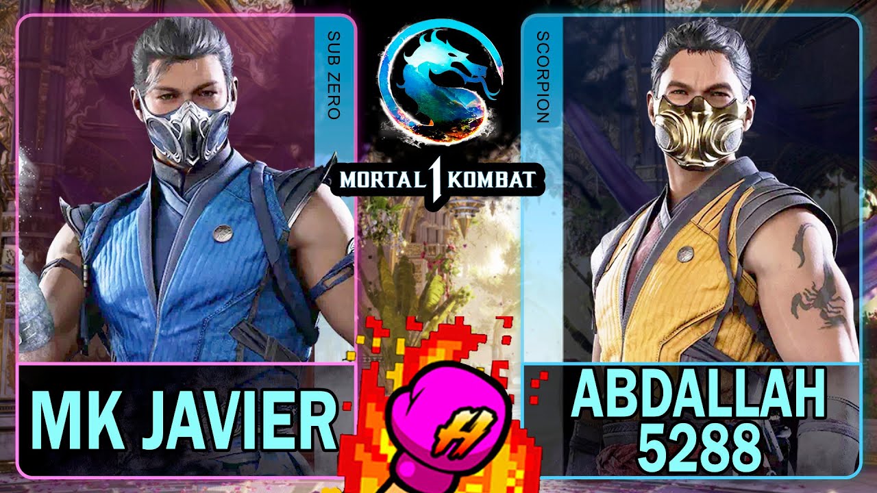 MK1 MKJavierMK (SUB-ZERO) VS Abdallah5288 (SCORPION)🥊Mortal Kombat 1🥊4K ...