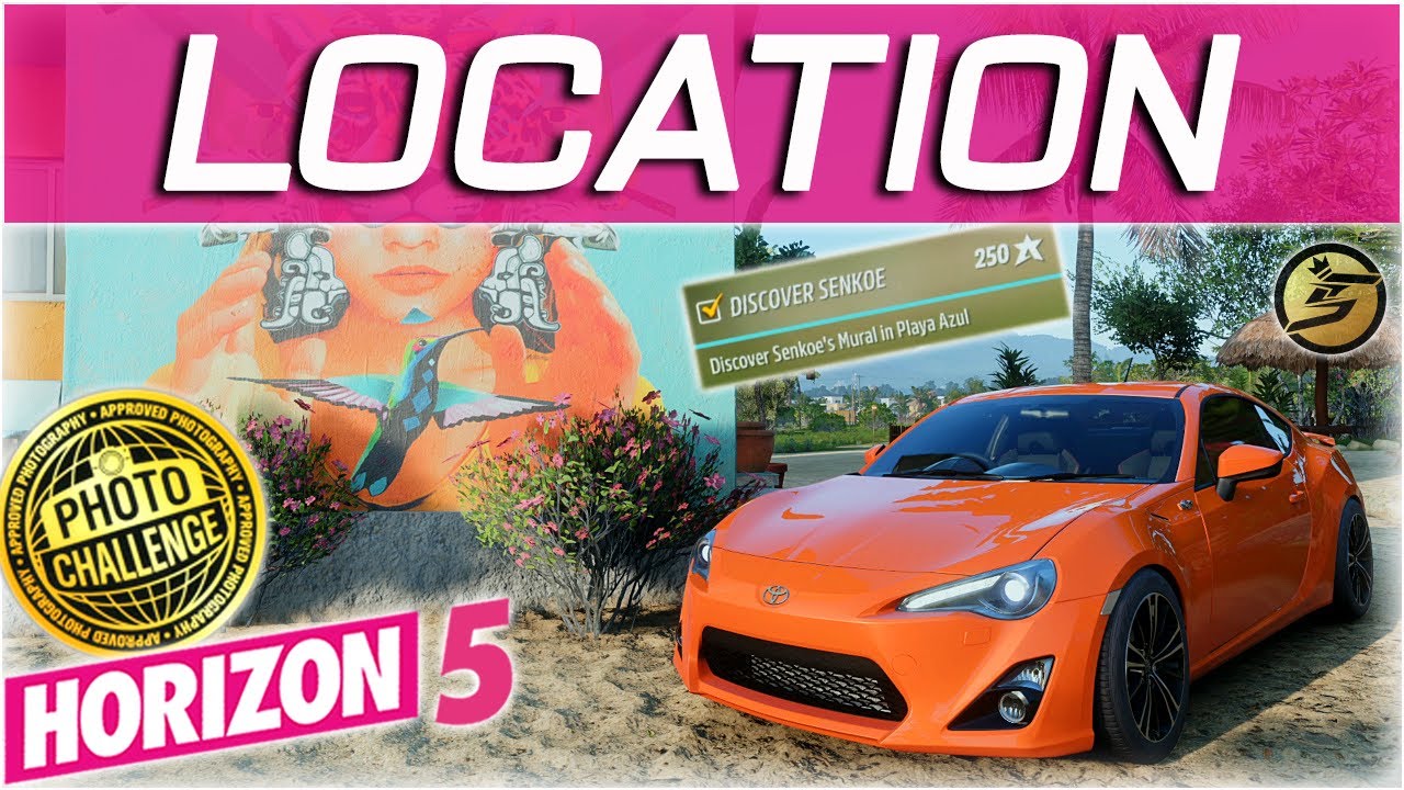 SENKOE MURAL LOCATION Forza Horizon 5 Photo Challenge #RACINGSPOTS ...