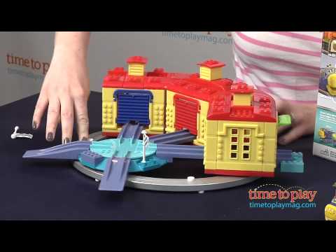MEGA Bloks Chuggington Roundhouse Racing from MEGA Brands - YouTube