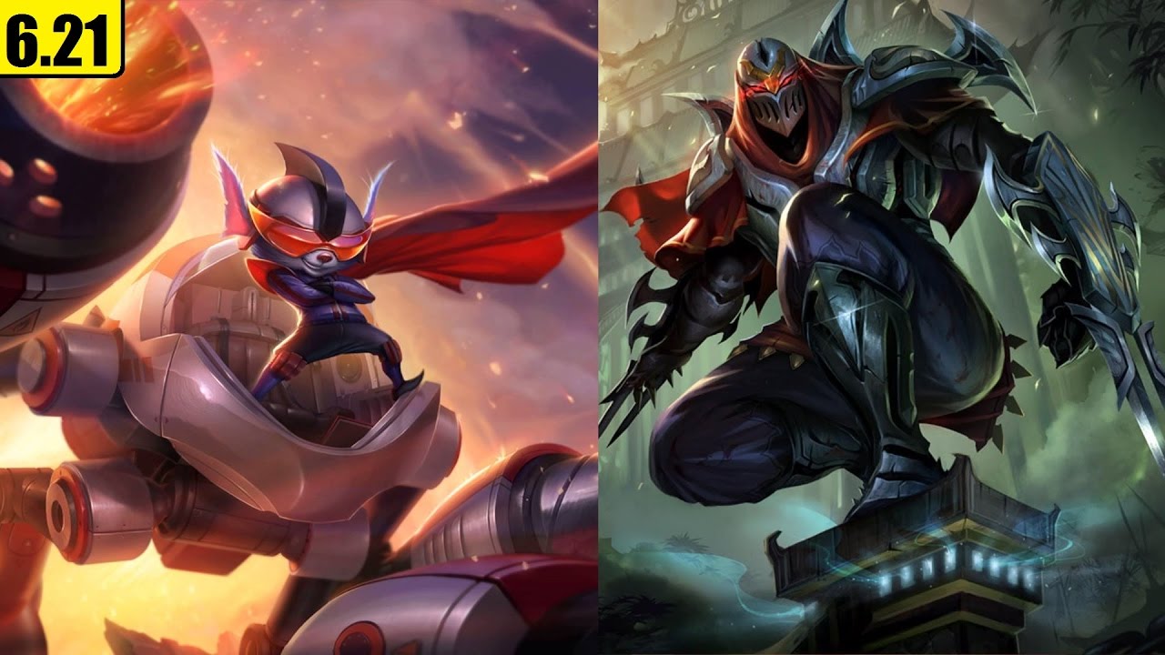 rumble mid vs zed - patch 6.21- full game - oct 22, 2016 - YouTube