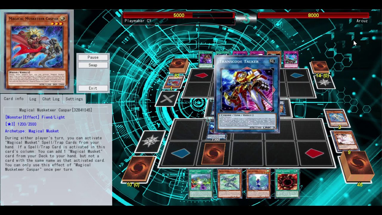 YGO PRO - Code Talker vs Magical Musketeer Part 1 - March 2020 ...