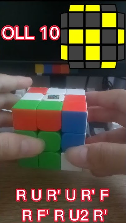 OLL 10 Algorithm | CFOP Method - Rubik 3x3#shorts - YouTube