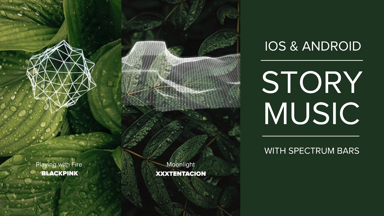 TUTORIAL STORY MUSIC DENGAN SPECTRUM BARS TERBARU - YouTube