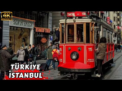 İstanbul Türkiye Balat Ayasofya İstiklal Galata Kadıköy Yürüyüş Turu Turist Rehberi 4k 60fps hdr