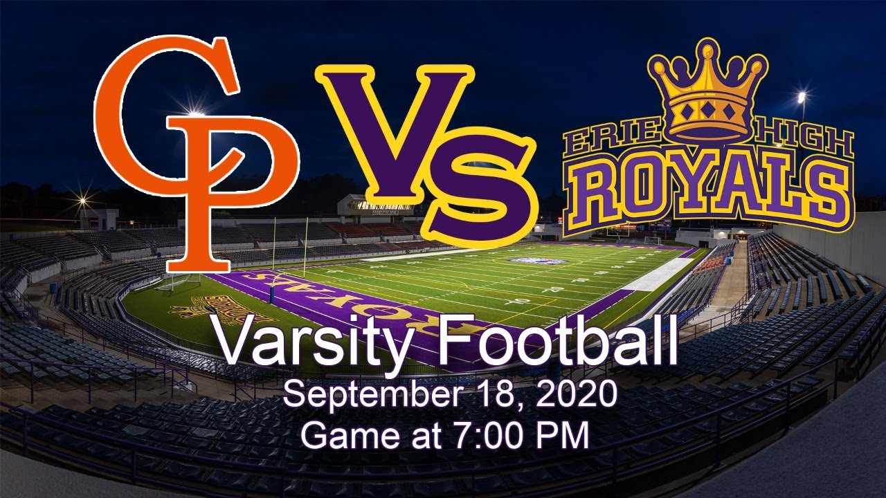 Varsity Football Cathedral Prep VS Erie High - YouTube
