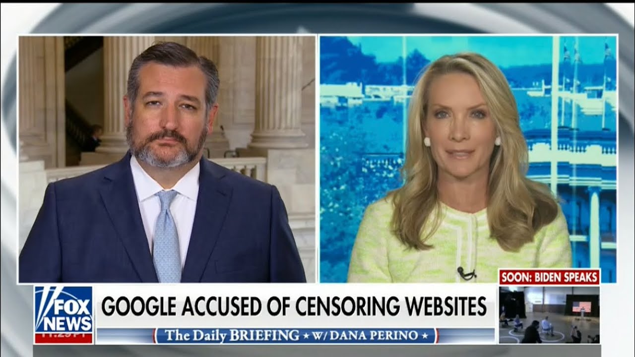Cruz BLASTS Google on Fox News: Google is Using its Monopoly Power to ...
