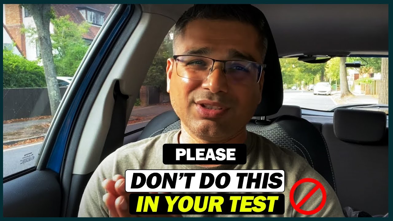 Please 🙏 don’t do THIS in your driving test - YouTube