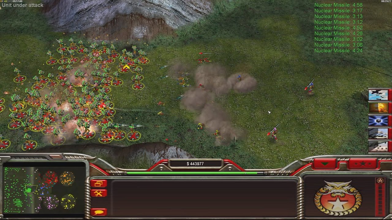 CHINA Infantry 1 vs 7 Infantry - Command & Conquer Generals Zero Hour ...